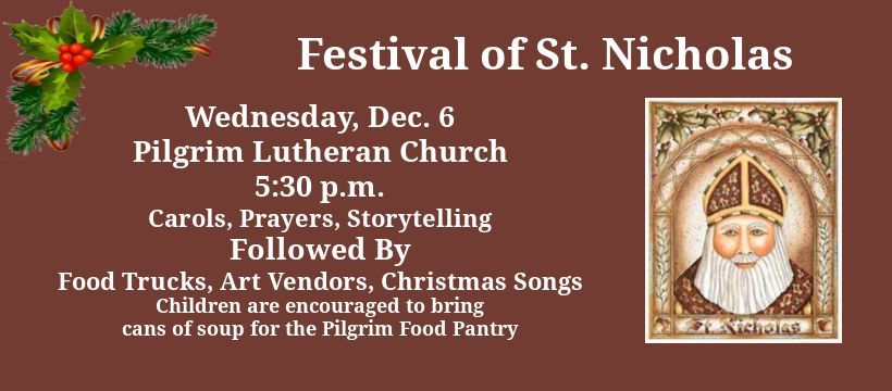 Festival of St. Nicholas, Pilgrim Lutheran Church, St Andrews, December 6 2023 | AllEvents.in