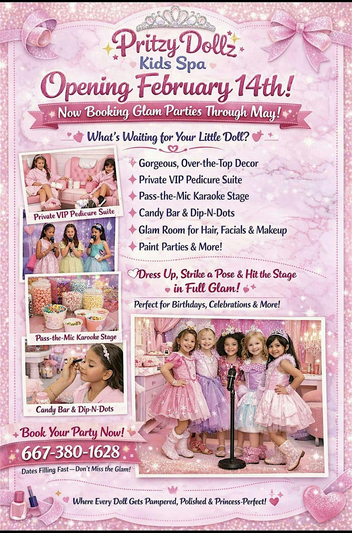 Pritzy Dollz Kids Spa Grand Opening, Pritzy Dollz Kids Spa 1, Crofton ...