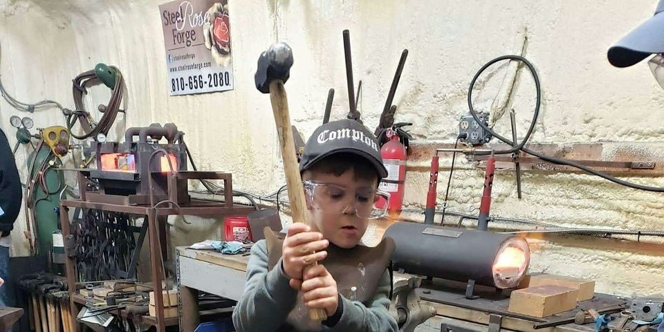 Family Intro Blacksmith (kids 10+ish), 3119 Merle Dr,Columbiaville ...