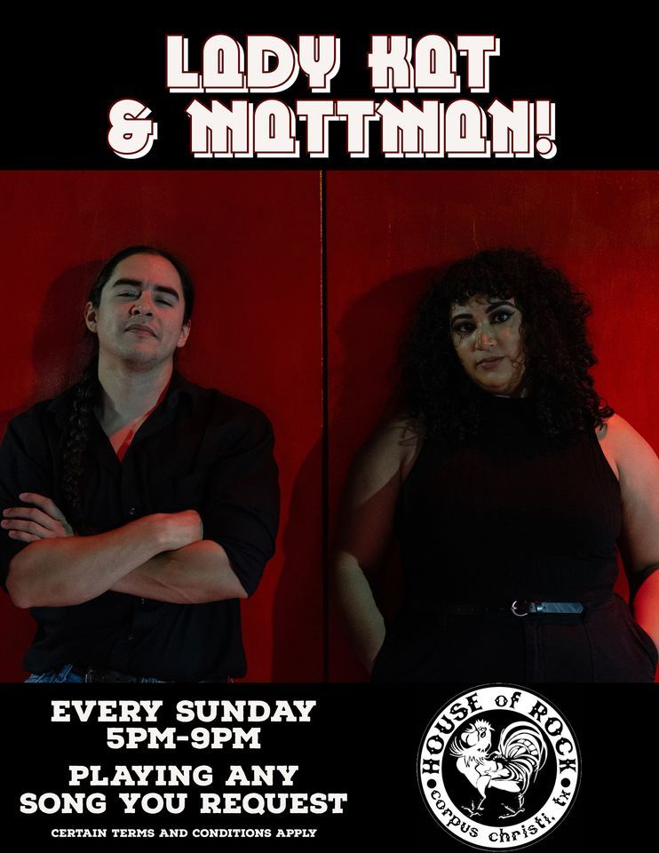 Lady Kat & MattMan , House of Rock, Corpus Christi, February 2 2024 ...