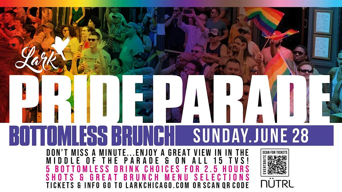 Attend Chicago Pride Parade Bottomless Brunch And Viewing Party 2026 in ...