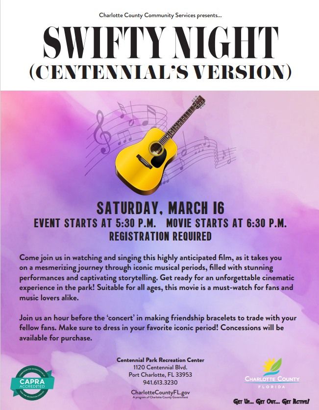 Swifty Night (Centennials Version) , 1120 Centennial Blvd., Port ...