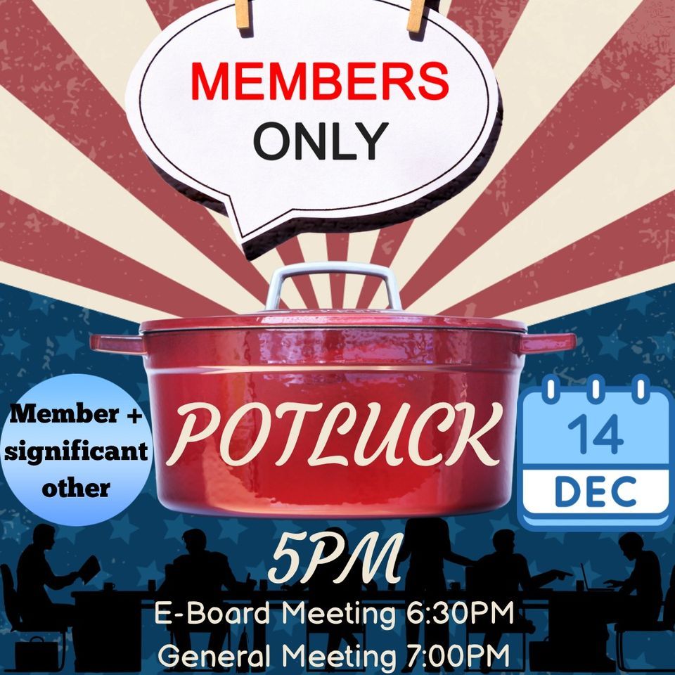 Meeting night is MEMBERS ONLY potluck night!, 968 Folly Road, James ...
