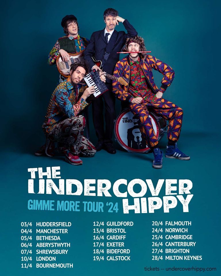The Undercover Hippy + Packet Racket | Alberts Shed Shrewsbury, Albert ...