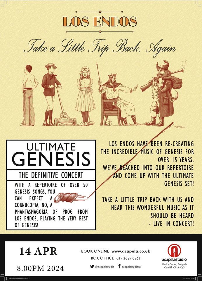 Los Endos – Ultimate Genesis (Take A Little Trip Back, Again), Acapela ...