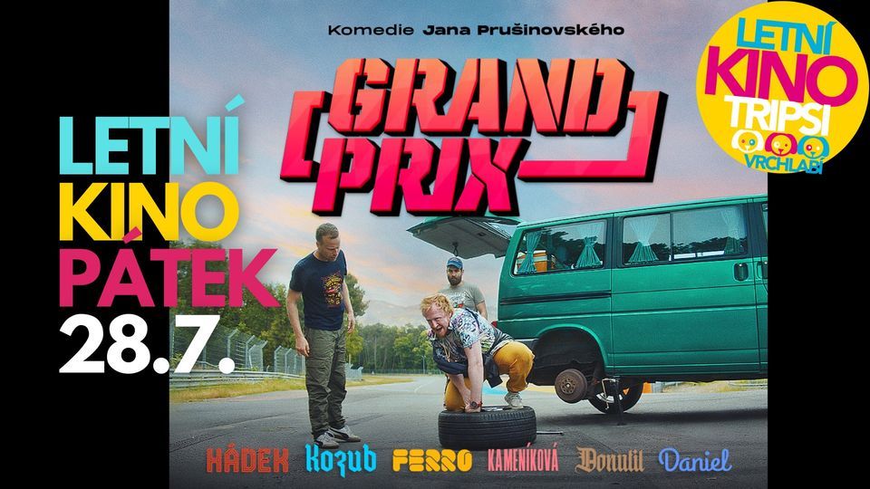 LETNI KINO - GRAND PRIX, Letní kino Tripsi - Vrchlabí, Liberec, 28 July 2023 | AllEvents.in