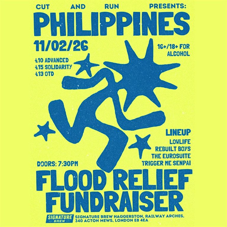 Cut and Run Collective Present: Philippines Flood Relief Fundraiser ...