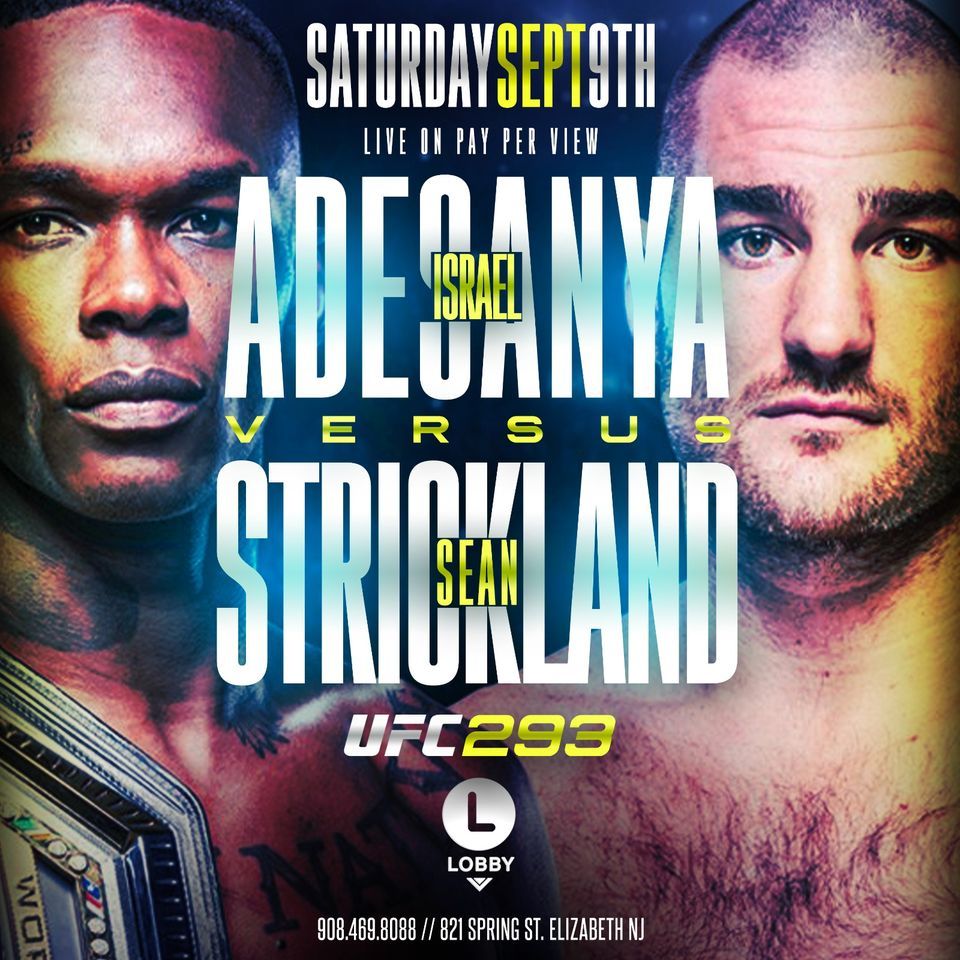 Fight Night! UFC 293, Thelobbynj, Elizabeth, 9 September to 10 ...