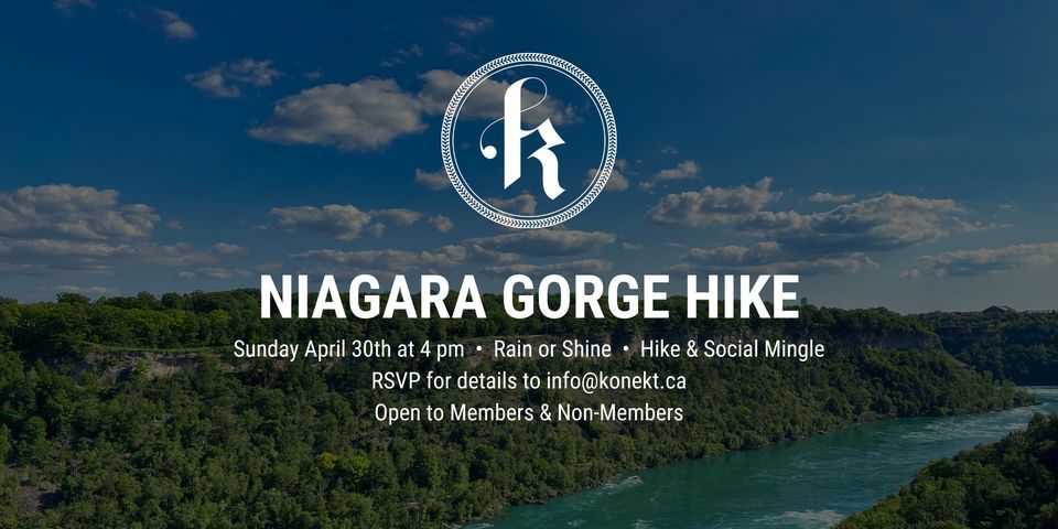 Niagara Gorge Hike & Social Mingle, Niagara Gorge, Niagara Falls, 30 ...
