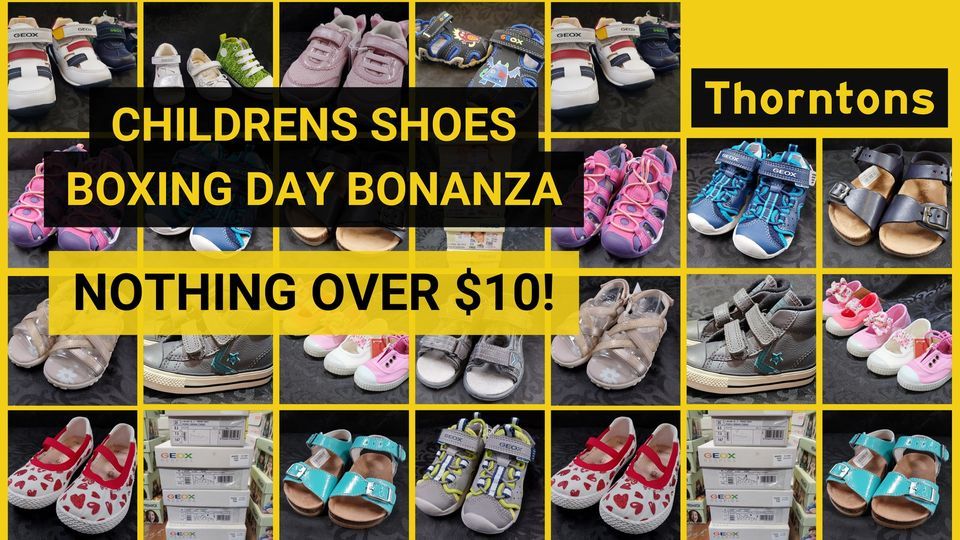 NOTHING OVER $10 - Kids Shoe Extravaganza Sale!?, Thornton Auctions ...