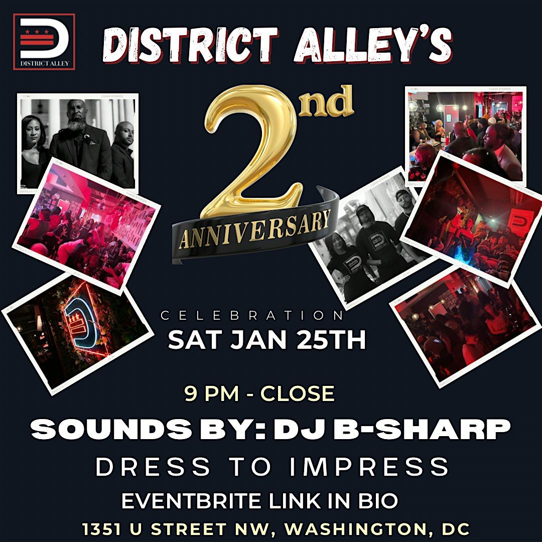 District Alley’s 2nd Year Anniversary Party, 1351 U Street Northwest ...