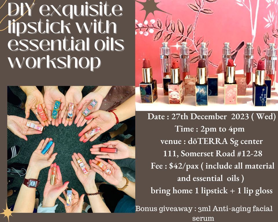 DIY exquisite lipstick ? with essential oils , doTERRA Essential Oils ...