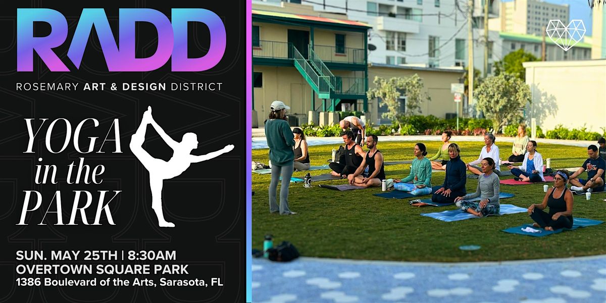 RADD Yoga In The Park, Overtown Square, Sarasota, 25 May 2025 | AllEvents