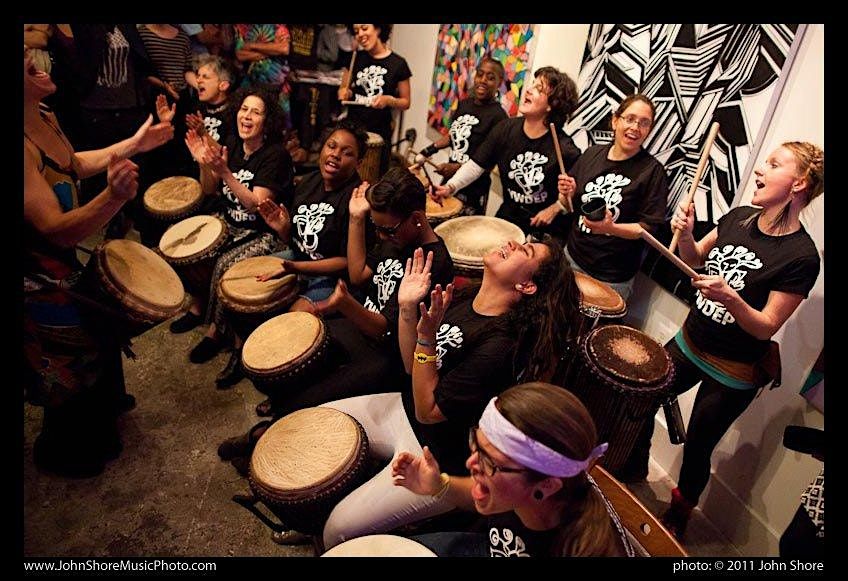 Womens Catharsis Drum Circle (on the full moon), School of Musical ...