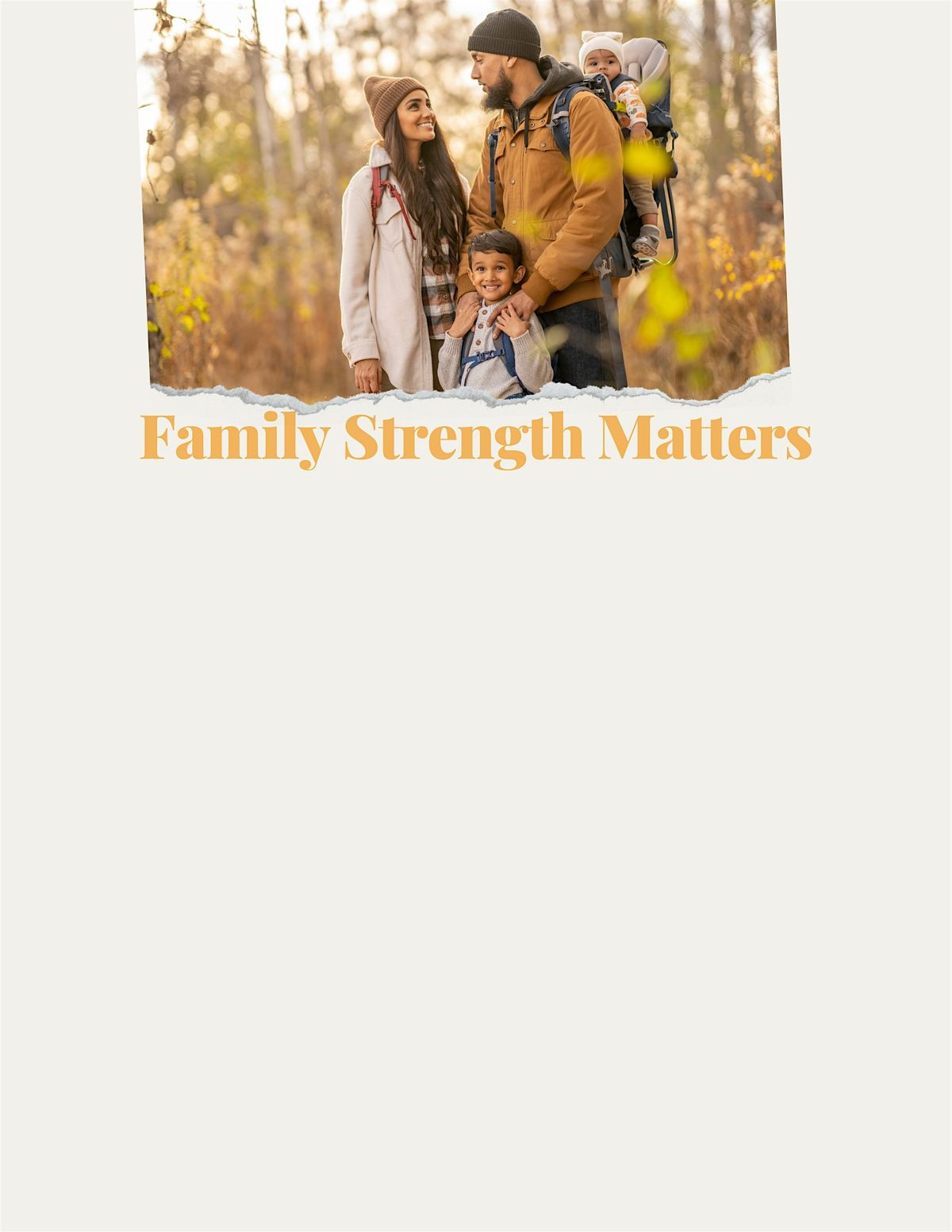 Family Strength Matters 2025, 24 February to 24 March | AllEvents