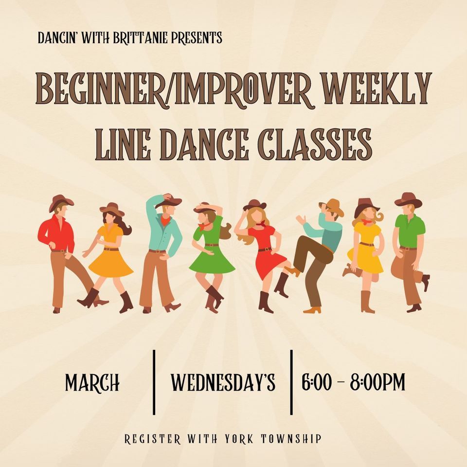 York Township Beginner/Improver Line Dance Lessons, York Township Park ... York Township Beginner/Improver Line Dance Lessons, York Township Park ...