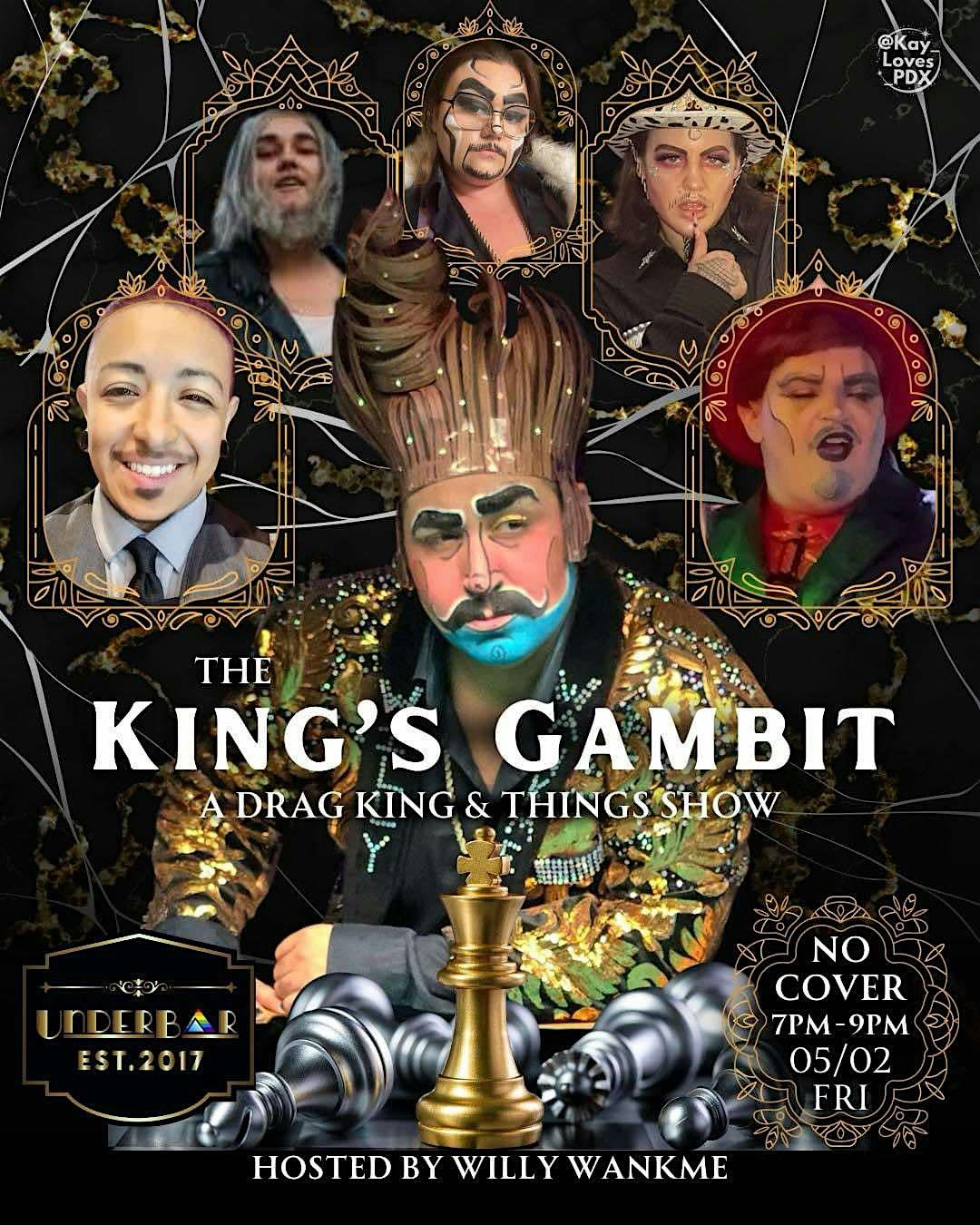 The Kings Gambit: A Drag King And Things Show, UnderBar, Vancouver, 2 ...