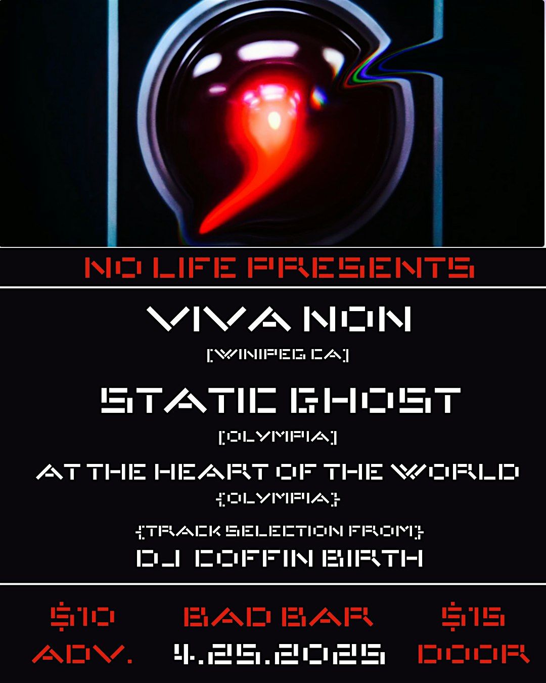 Viva Non w. Static Ghost and Guests, Bad Bar, Seattle, 25 April 2025 ...