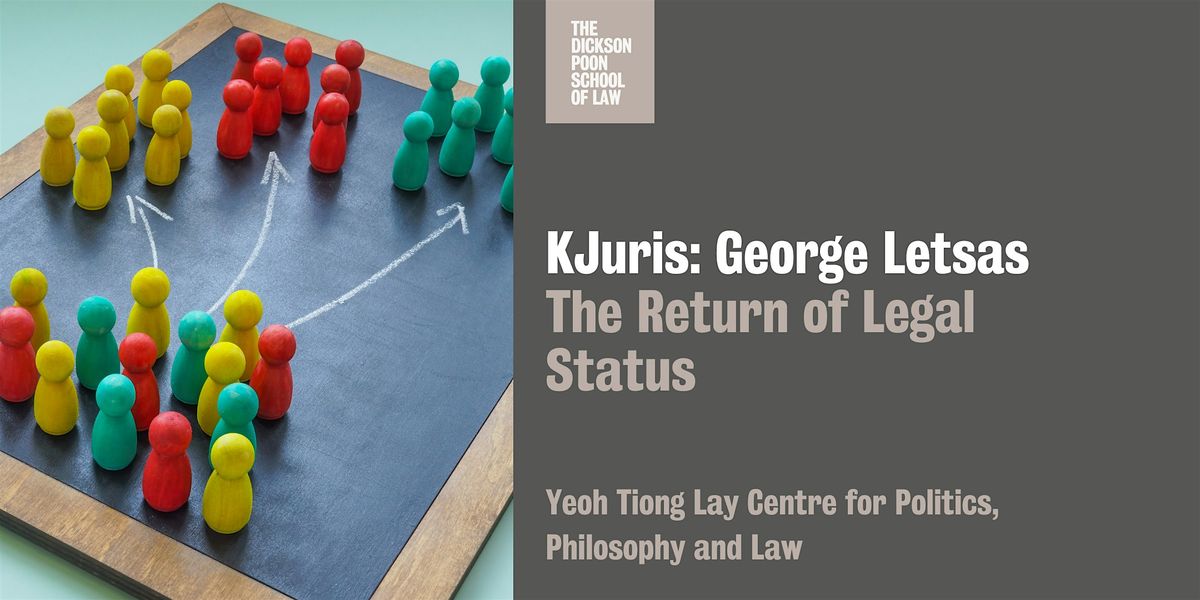 KJuris: George Letsas, Strand Building - King's College London, 15 January 2025 | AllEvents