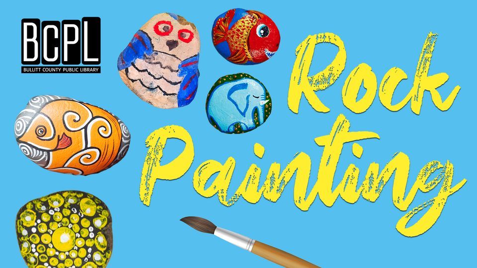 Rock Painting, Mt. Washington Branch Library, Mount Washington, 11 ...