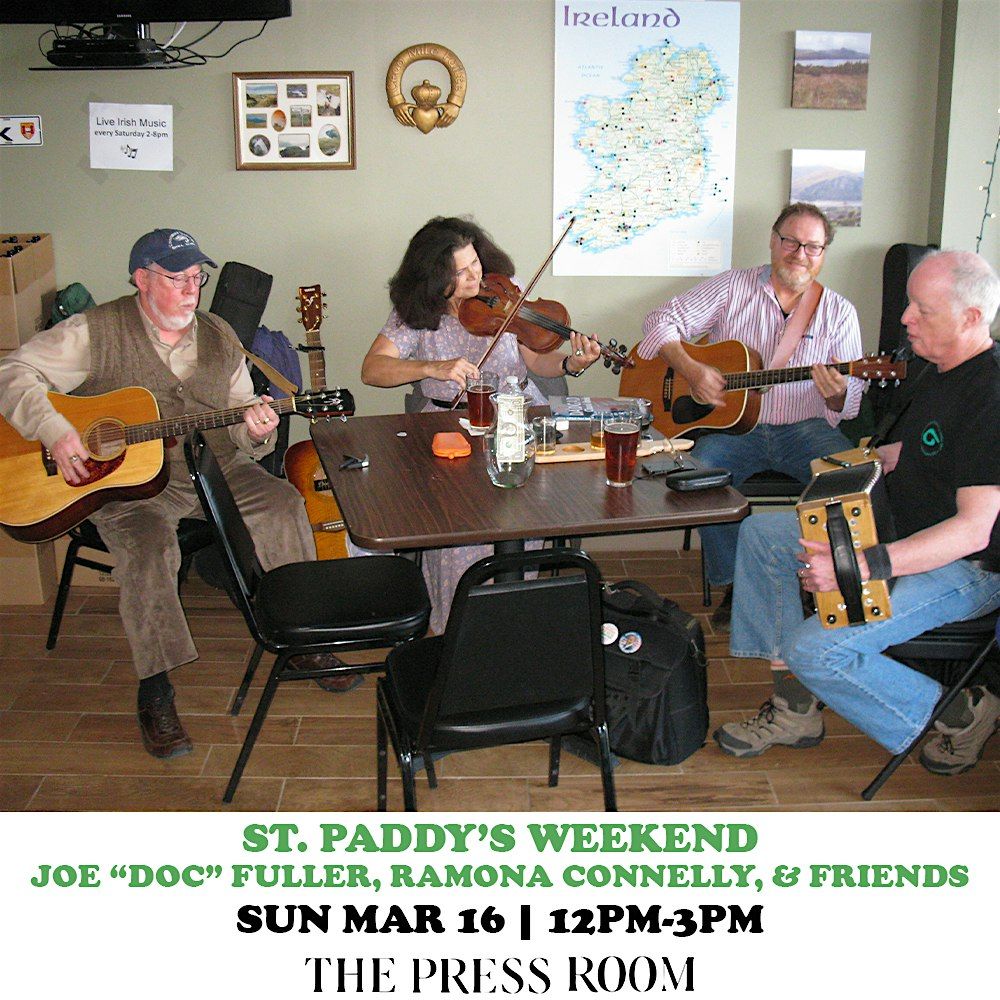 Joe "Doc" Fuller, Ramona Connelly, & Friends, The Press Room - Upstairs ...