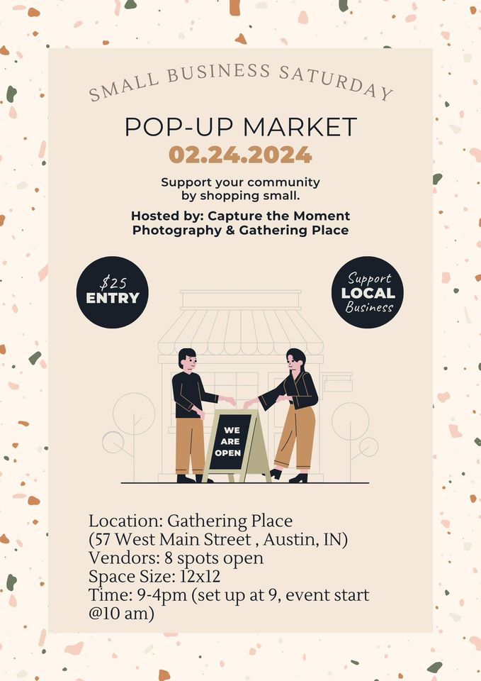 Small Business Saturday - Popup Event, Gathering Place, Austin, 24 ...