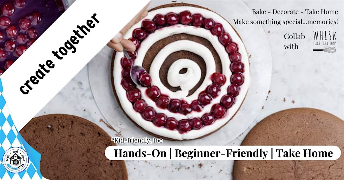 BAKE: Black Forest Cake - Collab w/ Whisk Cake Creations - bake/fill ...
