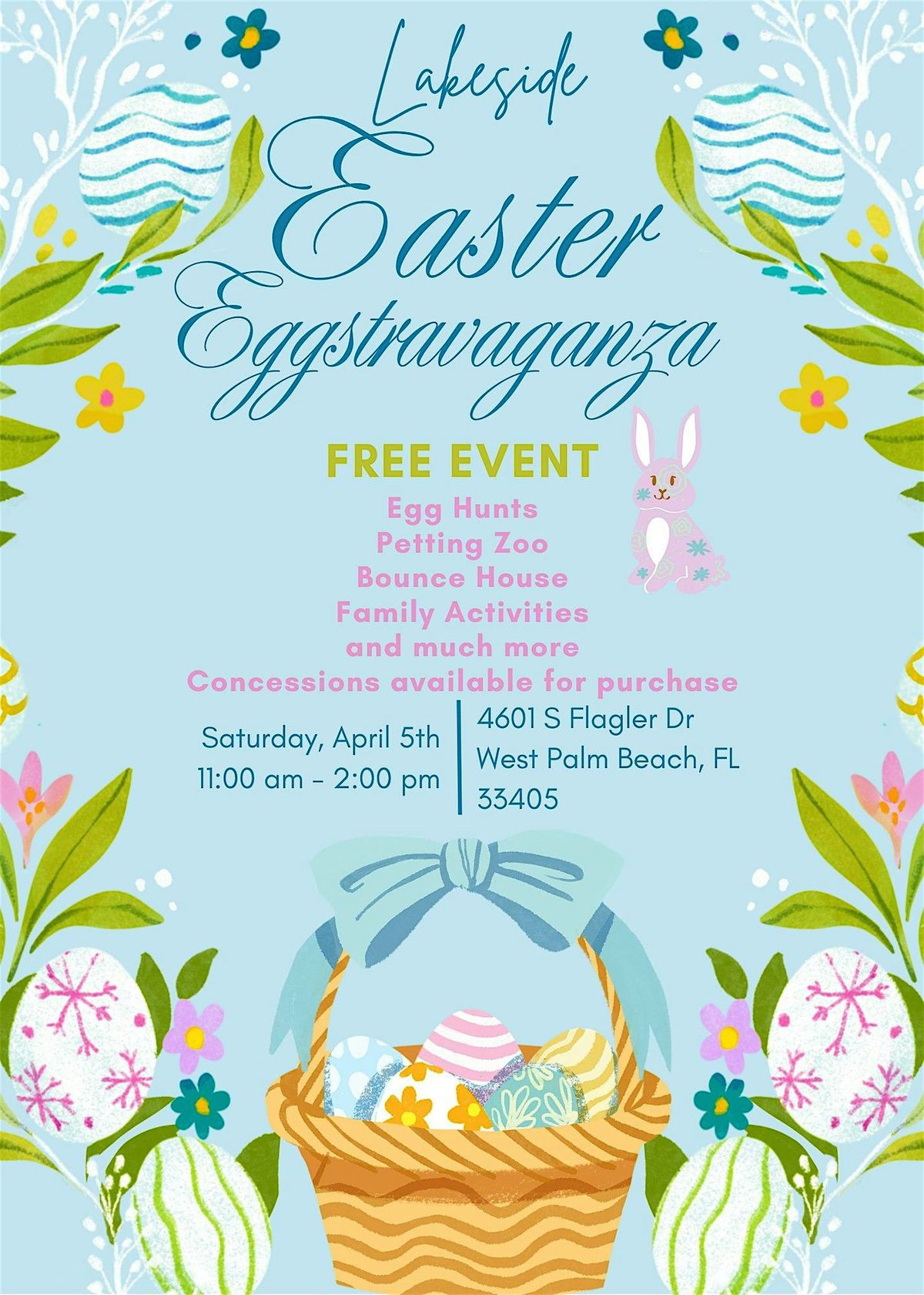Easter Eggstravaganza, Lakeside Presbyterian Church, South Flagler ...