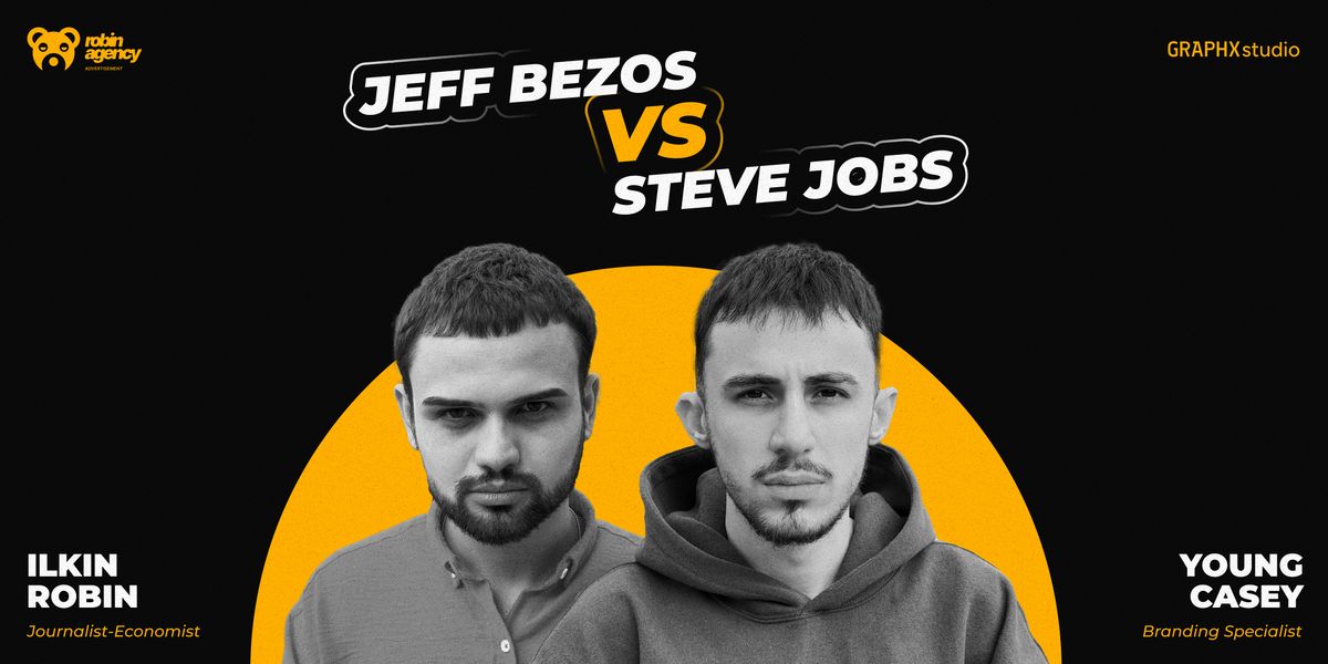 Jeff Bezos VS Steve Jobs, Designcafe, Bakı, 15 February 2025 | AllEvents