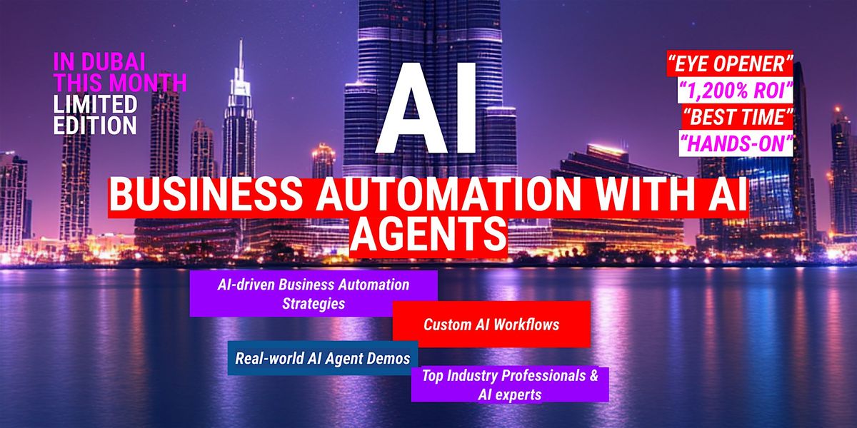 ADAIA AGENTIC AI WORKSHOP: Automate and Scale: Building AI Agent ...