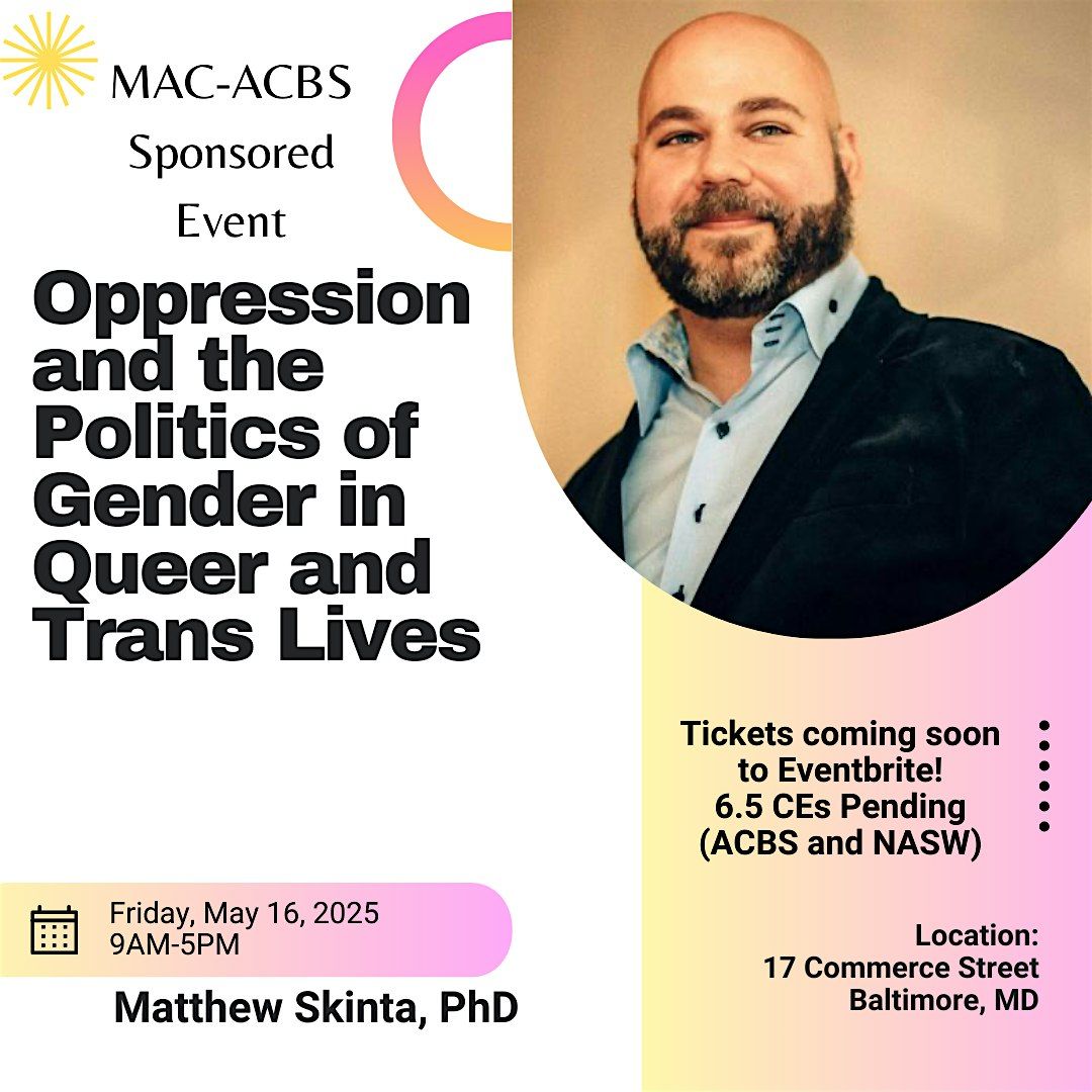 Oppression and the Politics of Gender in Queer and Trans Lives ...