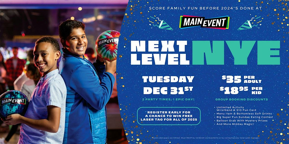 Main Event Tulsa: New Years Eve Celebration, Main Event Tulsa, 31 ...
