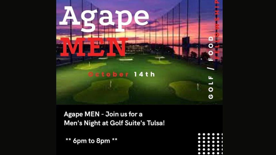 Agape Men at Gulf Suites, GolfSuites Tulsa, Jenks, 14 October 2023 ...