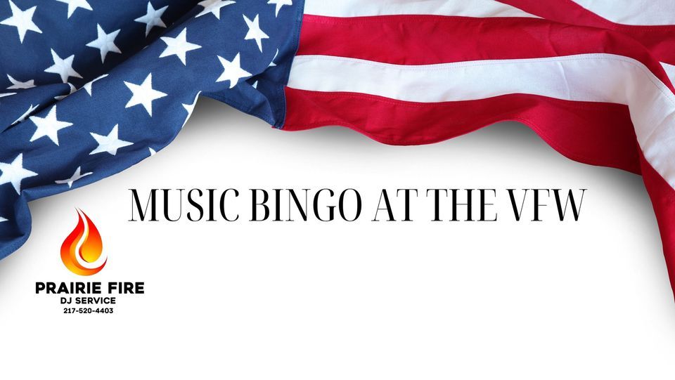 FREE Music Bingo at the VFW, Chatham-Auburn Memorial VFW Post 4763 ...