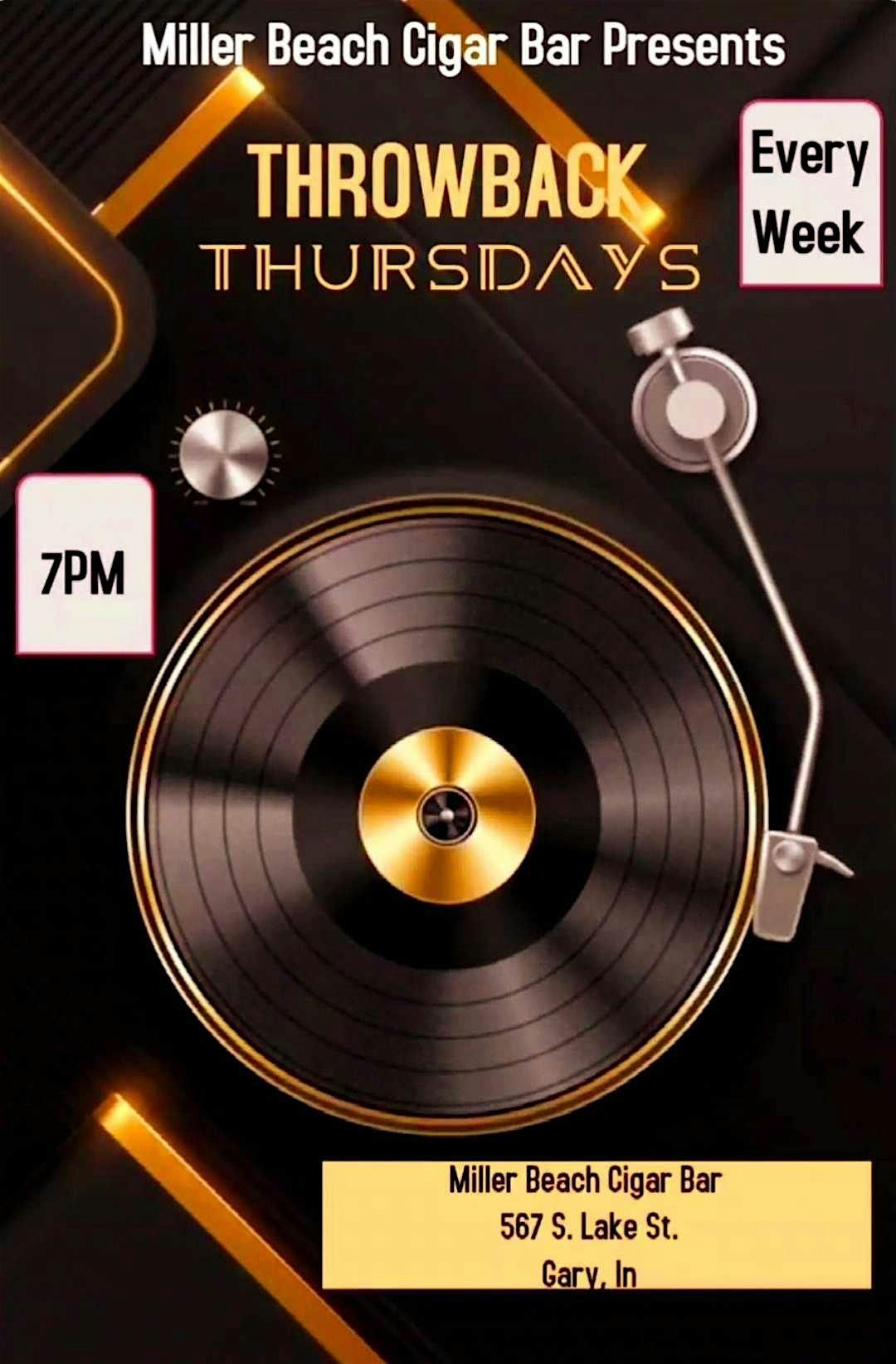 Throwback Thursdays at Miller Beach Cigar Bar, Miller Beach Cigar Bar ...