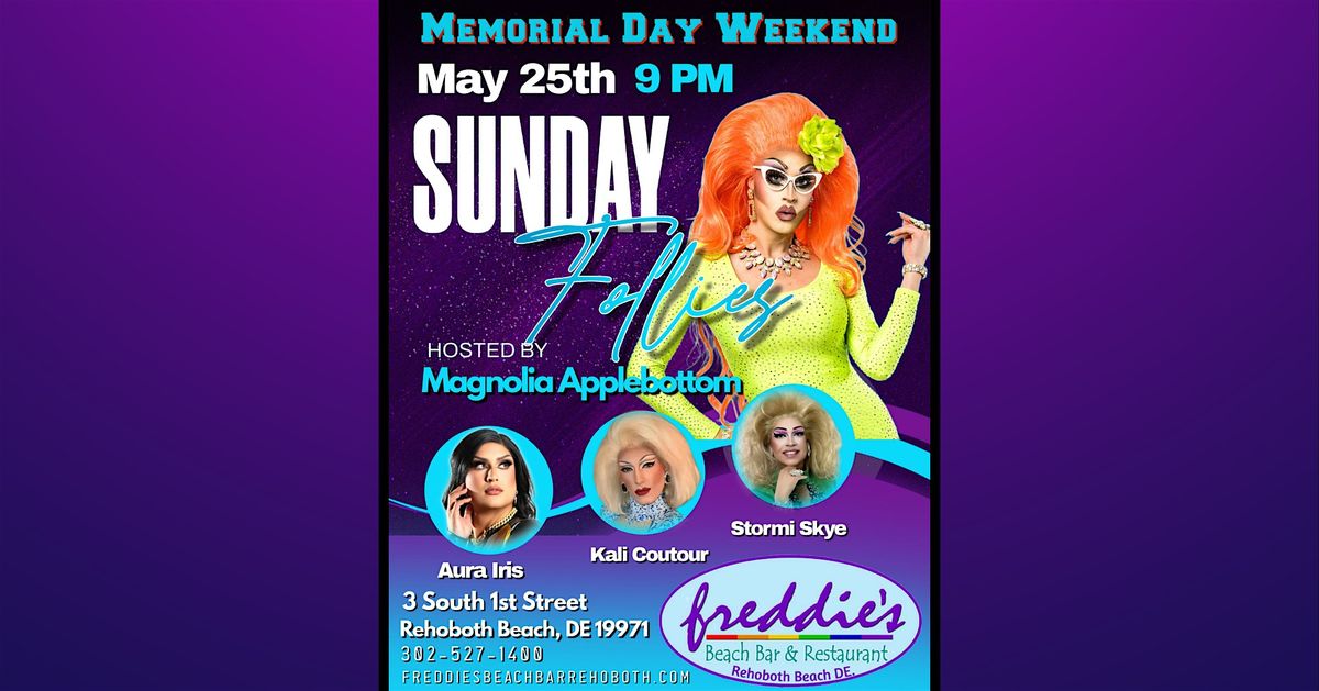 MDW Sunday Follies Drag Show - Freddies Beach Bar, Freddies Beach Bar ...