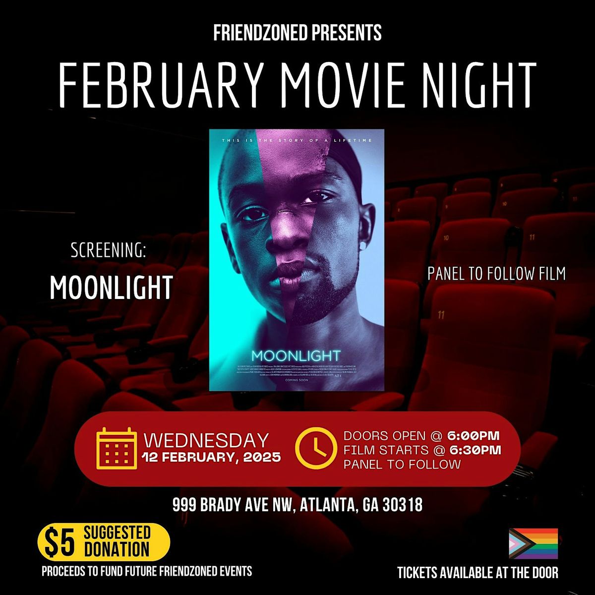 FriendZoned’s February Movie Night & Panel, Out Front Theatre Company ...