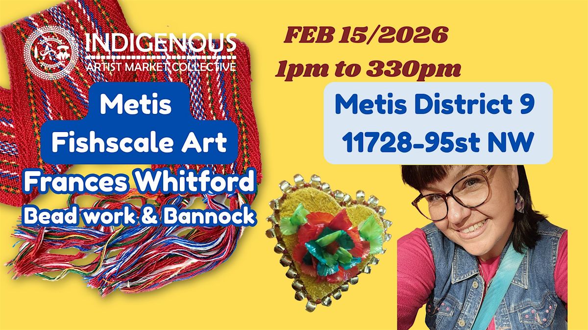 Metis Fishscale Art with Frances Whitford - Beginners, 11728 95 St ...