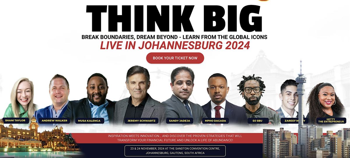 National Achievers Congress Johannesburg 2024, Sandton Convention ...