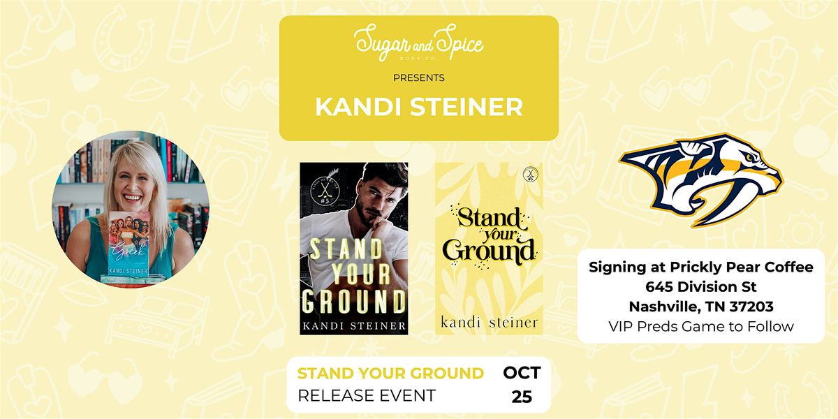 Stand Your Ground Release: A Night of Hockey and Romance with Kandi ...