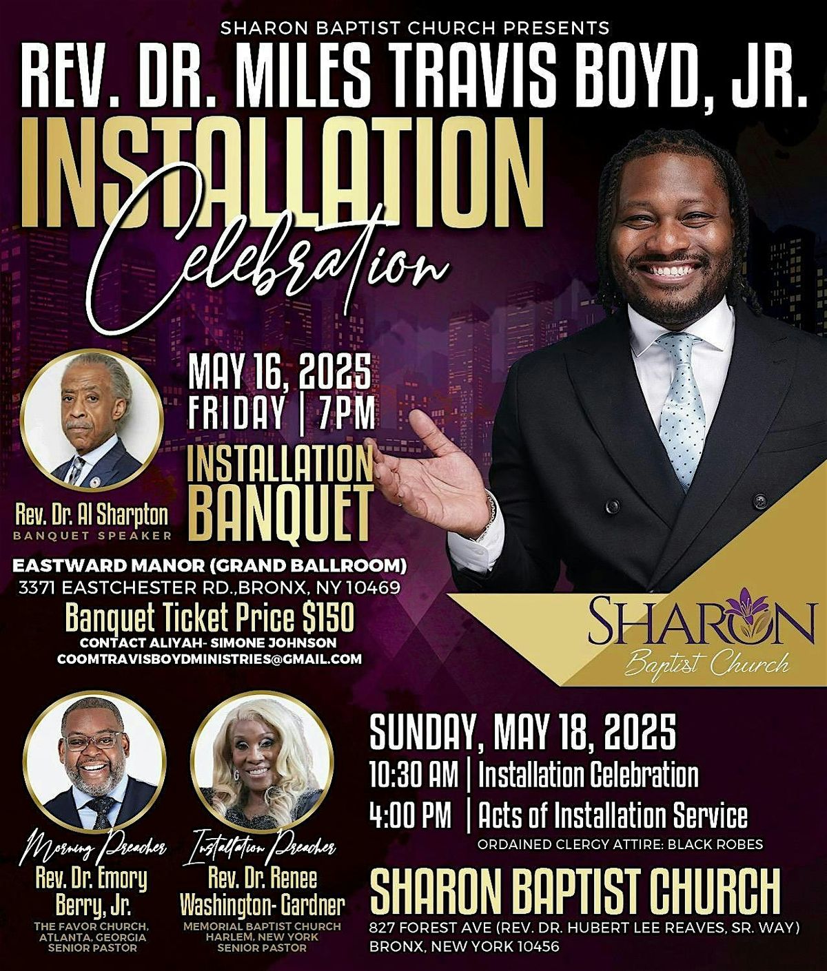 Rev. Dr. Miles Travis Boyd, Jr. Pastoral Installation, Eastwood Manor ... Rev. Dr. Miles Travis Boyd, Jr. Pastoral Installation, Eastwood Manor ...