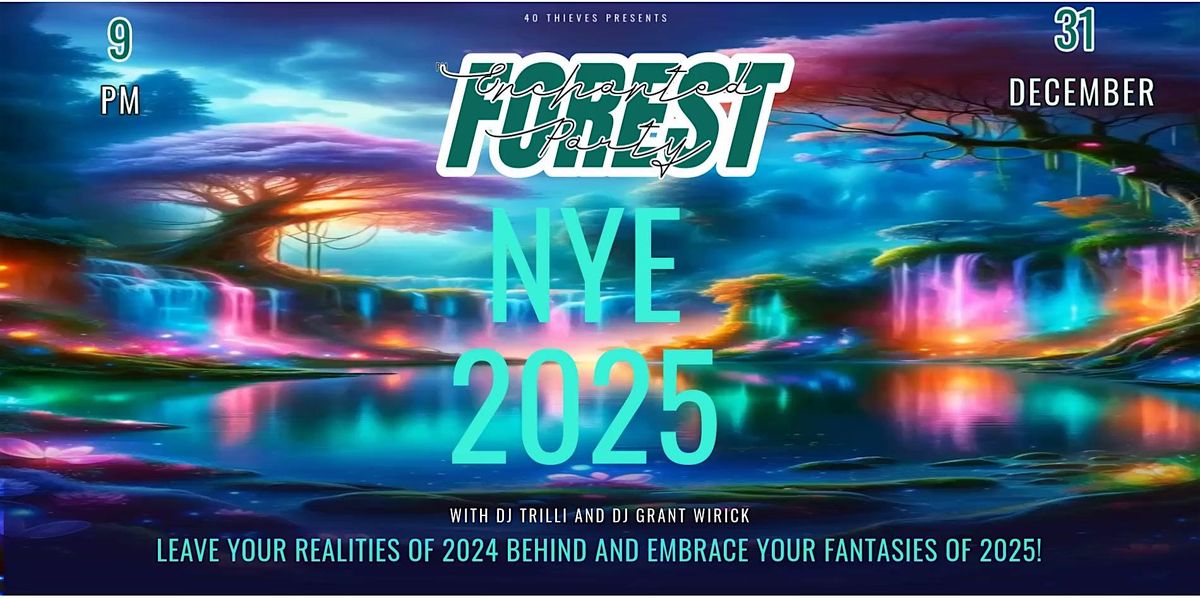 NYE 2025 (ENCHANTED FOREST PARTY), Rabbit Hole, Indianapolis, 31 ...