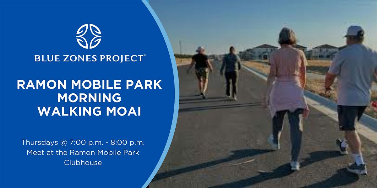 Blue Zones Project Palm Springs - Ramon Park Morning Walking Moai ...