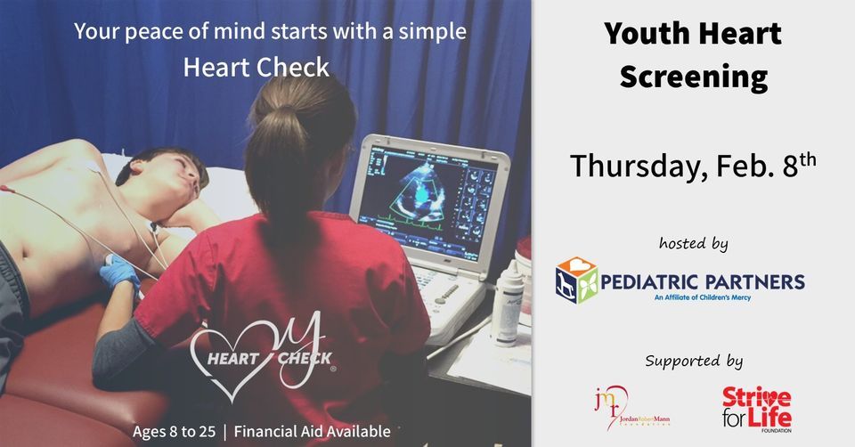 Youth HeartCheck - Olathe, KS, Pediatric Partners, PA. Overland Park, Kansas (Inside Elite ...