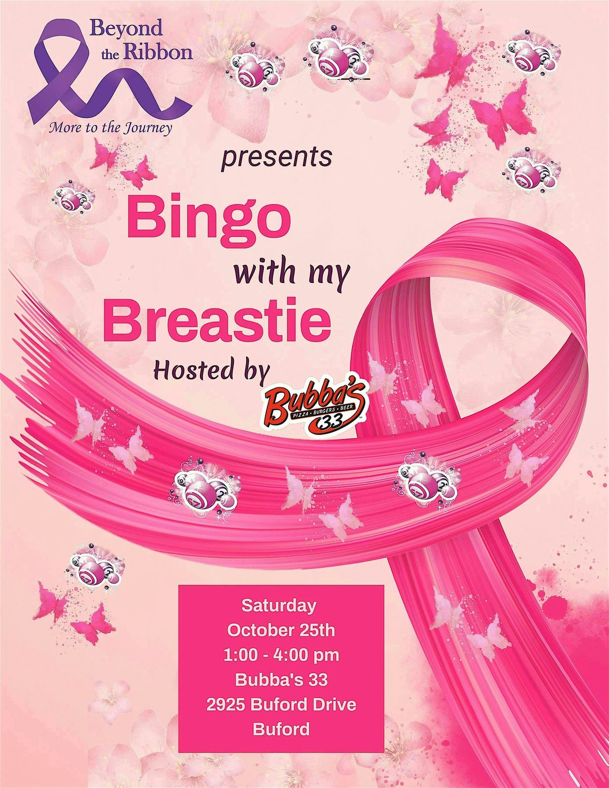 Bingo with my Breasties, Bubba's 33, Buford, 25 October 2025 | AllEvents