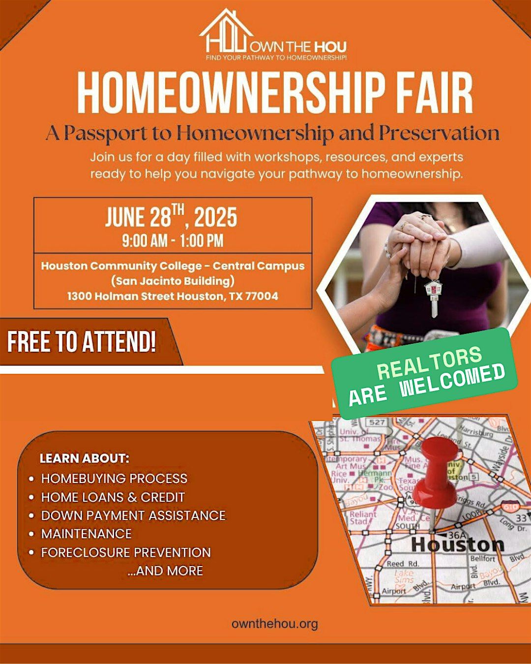 Own the HOU: Homeownership Fair / Feria de Propiedad de Vivienda ...