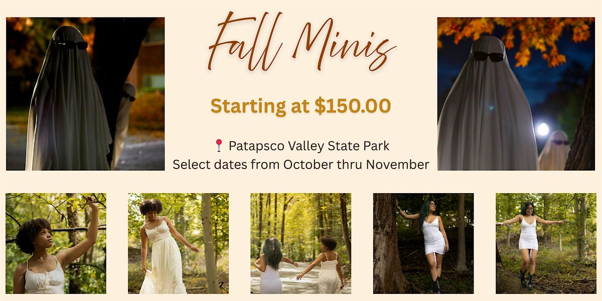 Mini Fall Photoshoot in Patapsco Valley | Family, Couple, or Solo ...
