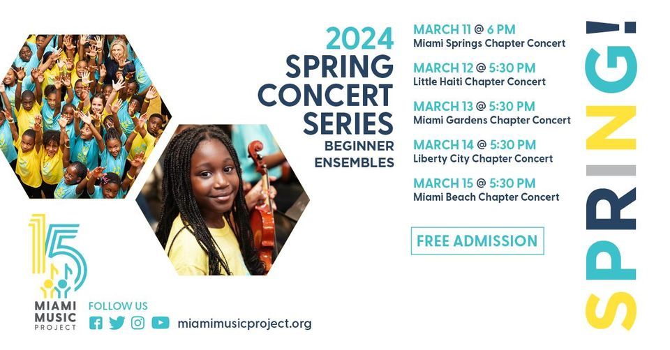 2024 Spring Concert Series - Miami Beach Chapter, Miami Beach Fienberg ...