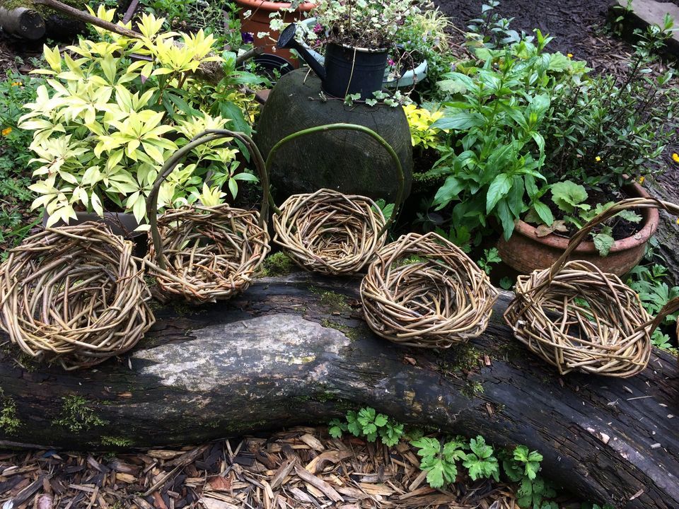 Random weave willow Easter basket, Wildwood Days, Chorley, April 13 ...