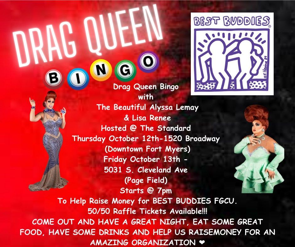 Drag Queen Bingo to Support Best Buddies FGCU and Ms Alexis Poore , The ...